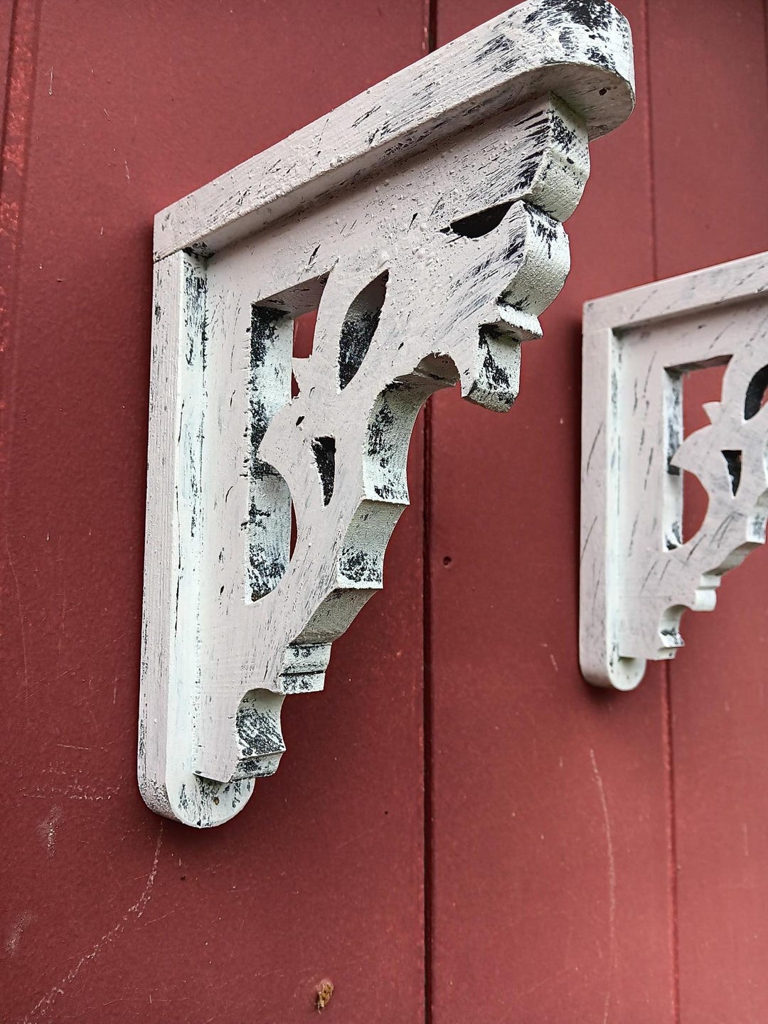 French Flower Brackets/corner Brackets/made to Order/choose Your Colors ...