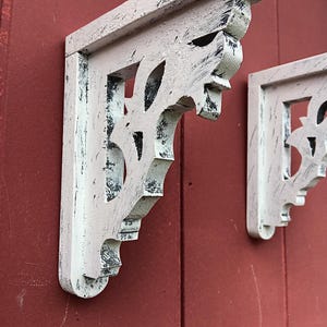 French Flower Brackets/corner Brackets/made to Order/choose Your Colors ...