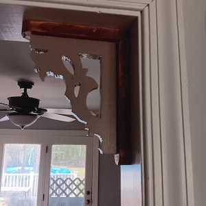 French Flower Brackets/corner Brackets/made to Order/choose Your Colors ...