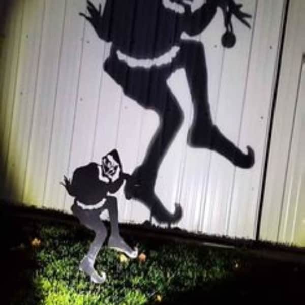 Grinch Shadow Box Svg - Etsy