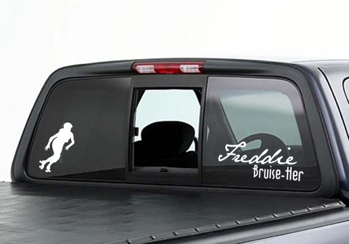 Roller Derby - CUSTOM Name Decals - Etsy