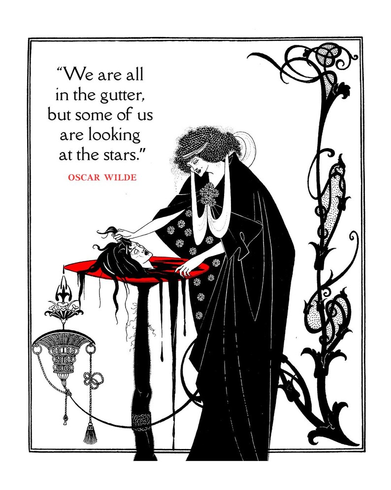 The Salomé Series — Darkly Clever Oscar Wilde Quote Pack (set of 5) - Etsy