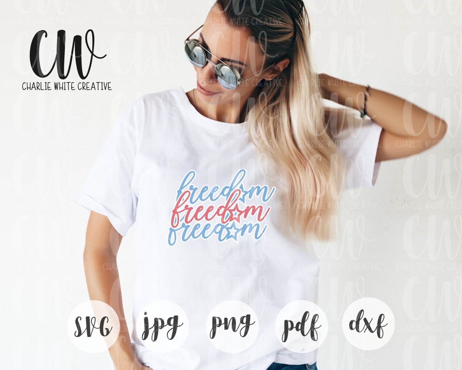 Freedom SVG Fourth of July SVG Commercial Use Instant Download - Etsy