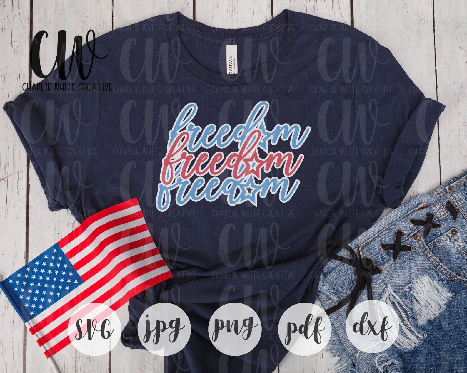 Freedom SVG Fourth of July SVG Commercial Use Instant Download - Etsy