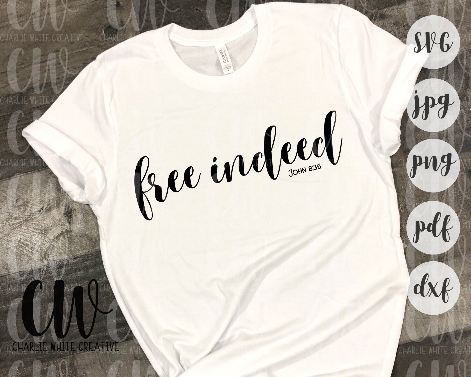 Bible Verse SVG Free Indeed SVG Bible Verse Cut File Bible - Etsy