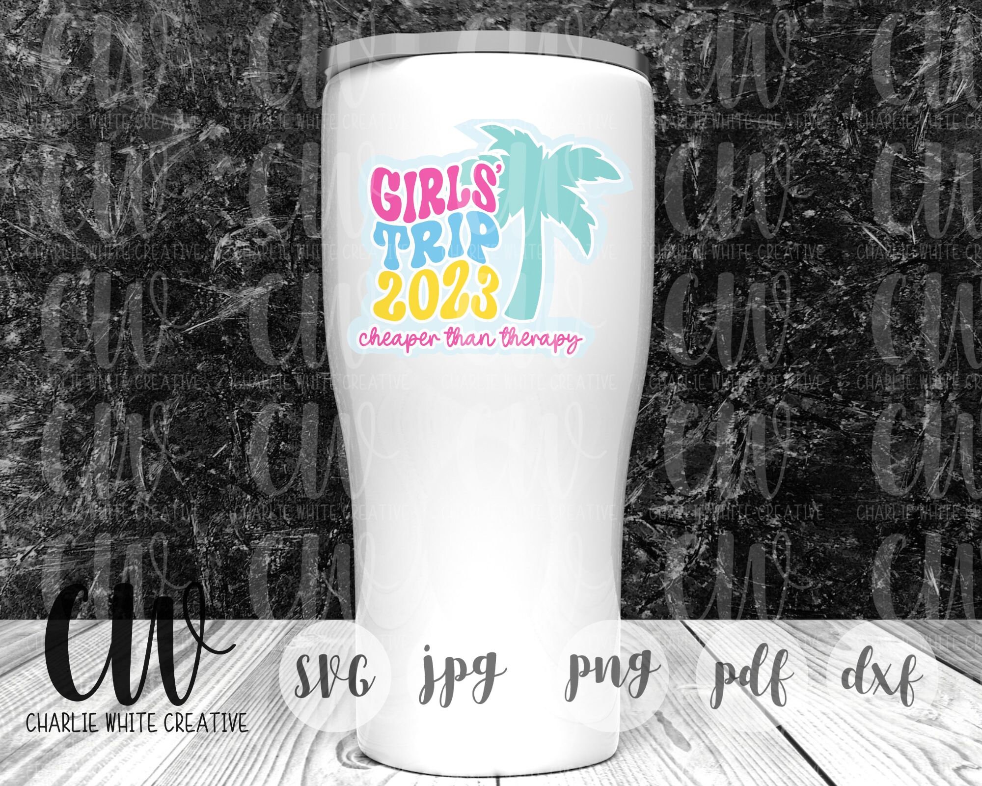 Girls Trip SVG, Girls Weekend SVG, Cheaper Than Therapy SVG, Cricut Cut ...