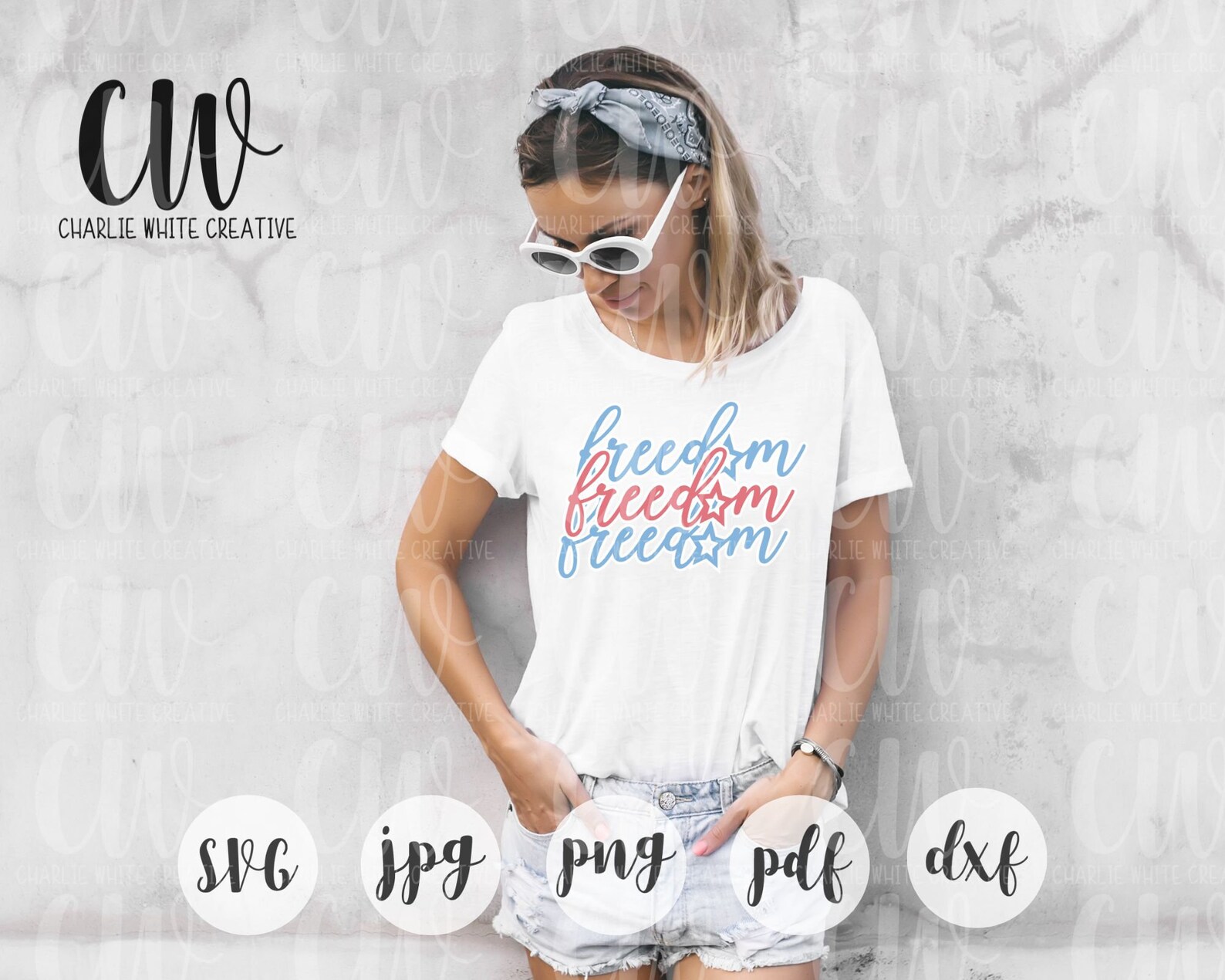 Freedom SVG Fourth of July SVG Commercial Use Instant Download - Etsy