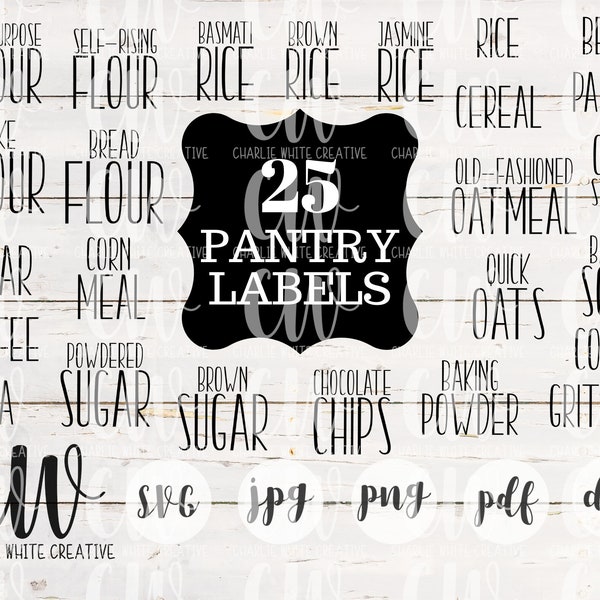 Pantry Svg - Etsy