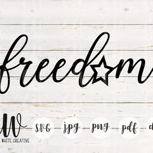 Freedom SVG 4th of July SVG Freedom Png Cut File Patriotic Svg ...