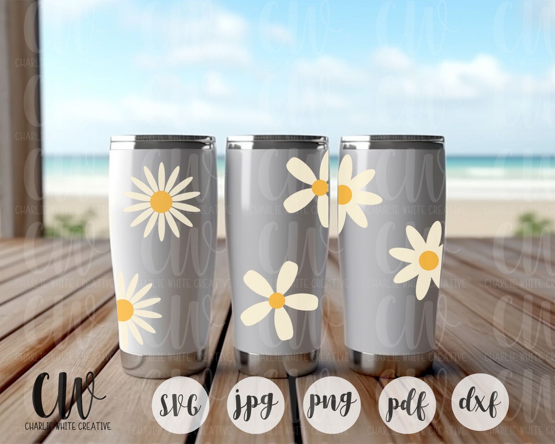 Daisy SVG Bundle, Daisy Flower Svg Files for Cricut, Clipart Cut Files ...