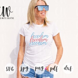Freedom SVG Fourth of July SVG Commercial Use Instant Download - Etsy