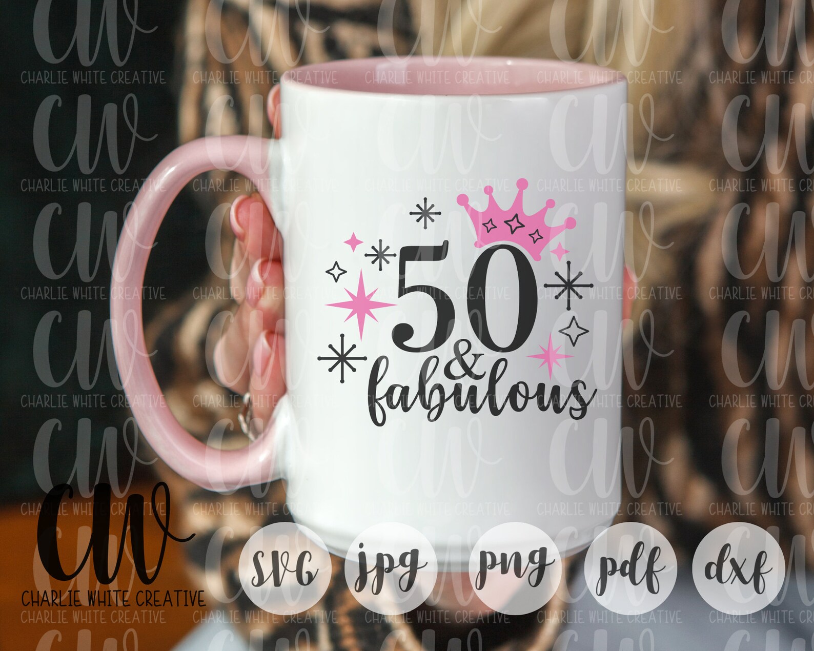 50 and Fabulous SVG | 50th Birthday SVG | Fifty Birthday Shirt SVG ...