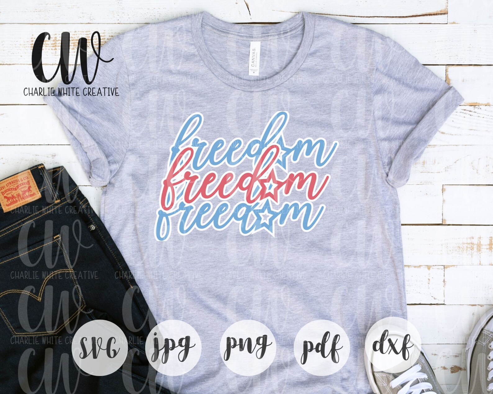 Freedom SVG Fourth of July SVG Commercial Use Instant Download - Etsy