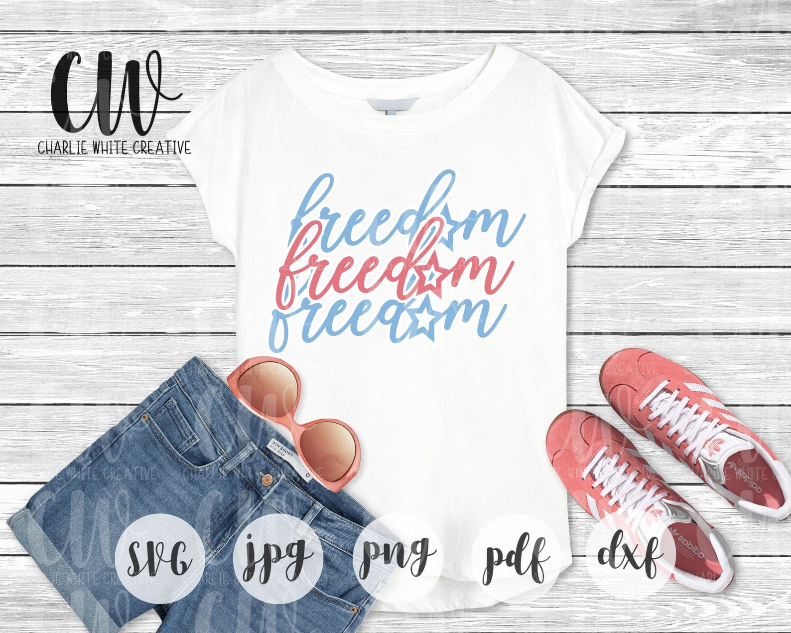 Freedom SVG Fourth of July SVG Commercial Use Instant Download - Etsy