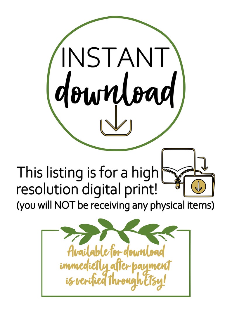 Packing List Template-instant DIGITAL Download-clean and Simple - Etsy