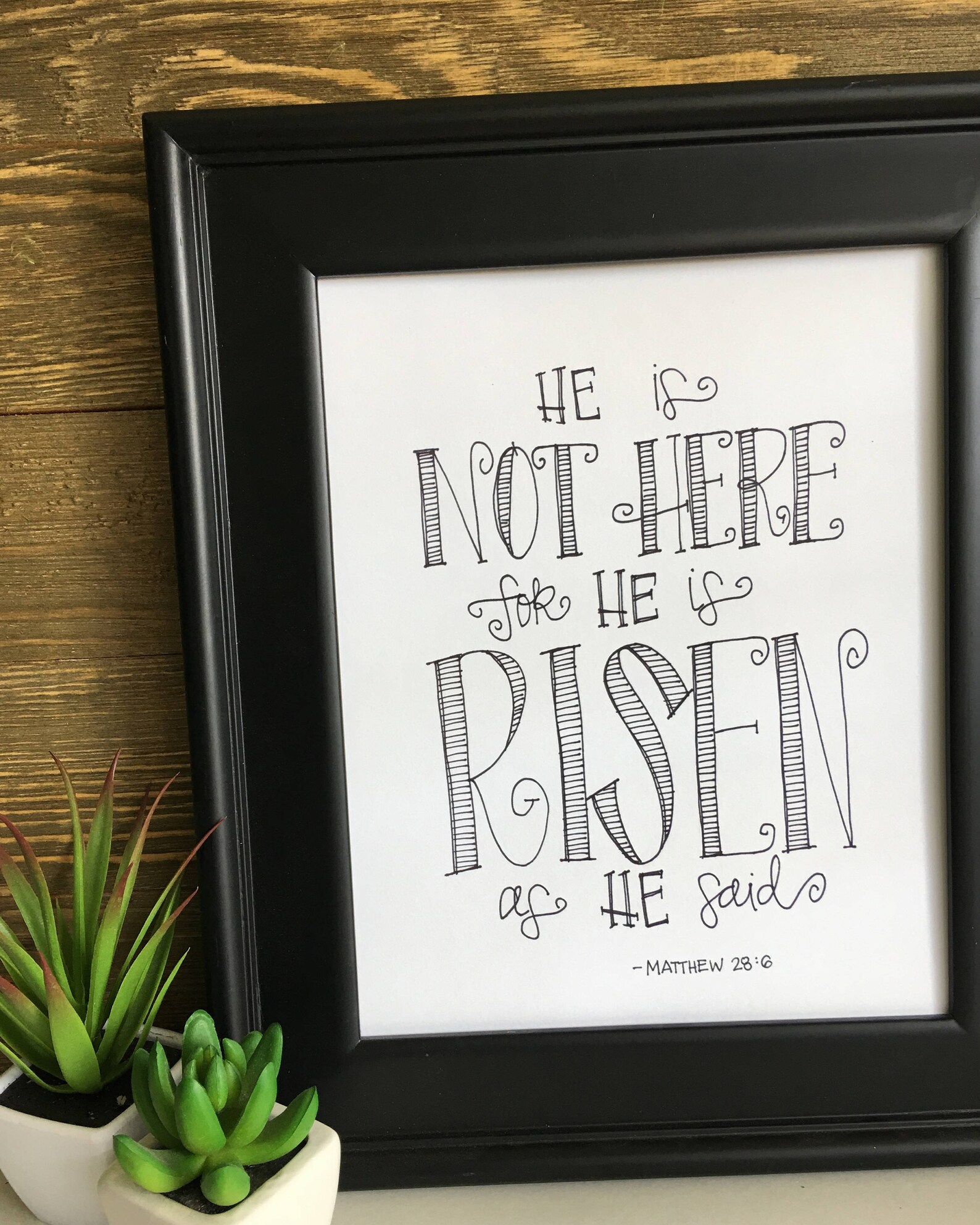 He is Not Here, He is Risen, Easter Print, Religious Print, Religious ...