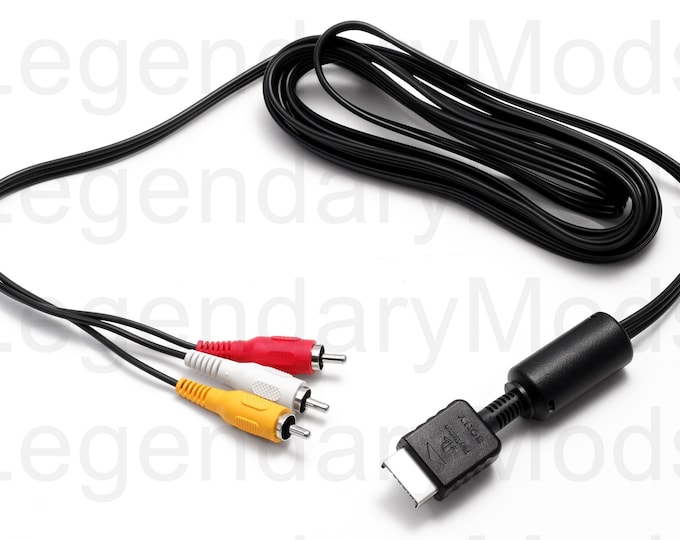 Playstation AV Cable for the Original Playstation 1 Console Also ...