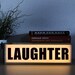 Light Box Laughter - Laughter Sign - Lightbox With Quote - Laughter ...