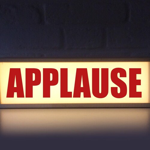 Applause Sign Applause Lightbox Applause Light Box - Etsy