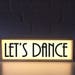 Let's dance lightbox - Dance gift - Gym decoration - danceschool ...