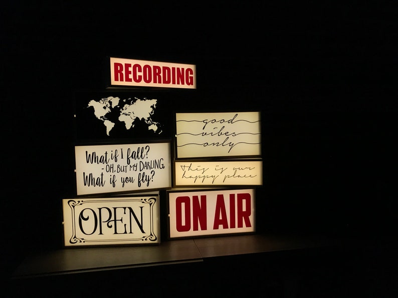 Applause Sign - Applause Lightbox - Applause Light Box - Broadcast Sign ...