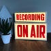 Recording Lightbox - Recording Sign - Recording Light - Lighted Sign ...