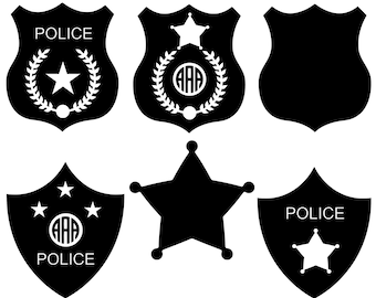 Houston Police Badge Svg - Etsy