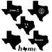 Texas SVG, Texas Svg Monogram, Texas Svg File, Texas Silhouette, Texas ...