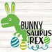 Bunnysaurus Rex Svg Easter Svg Easter Dinosaur Svg Boy - Etsy