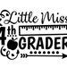 Little Miss 4th Grade Svg Back to School Svg School Svg - Etsy