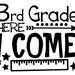 Third Grade Here I Come Svg, 3rd Grade Svg, School Svg, Back to School ...