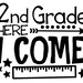 Second Grade Here I Come Svg, 2nd Grade Svg, School Svg, Back to School ...