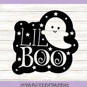 Lil Boo Svg, Halloween Svg, Kids Halloween Svg, Ghost Svg, Baby ...