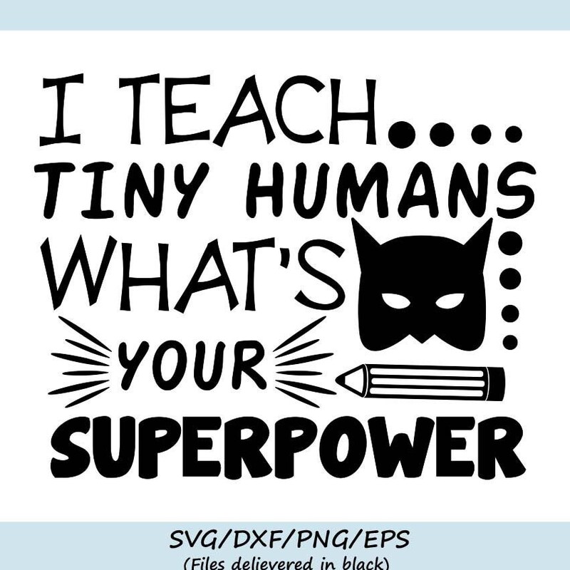 I Teach Superpower - Etsy