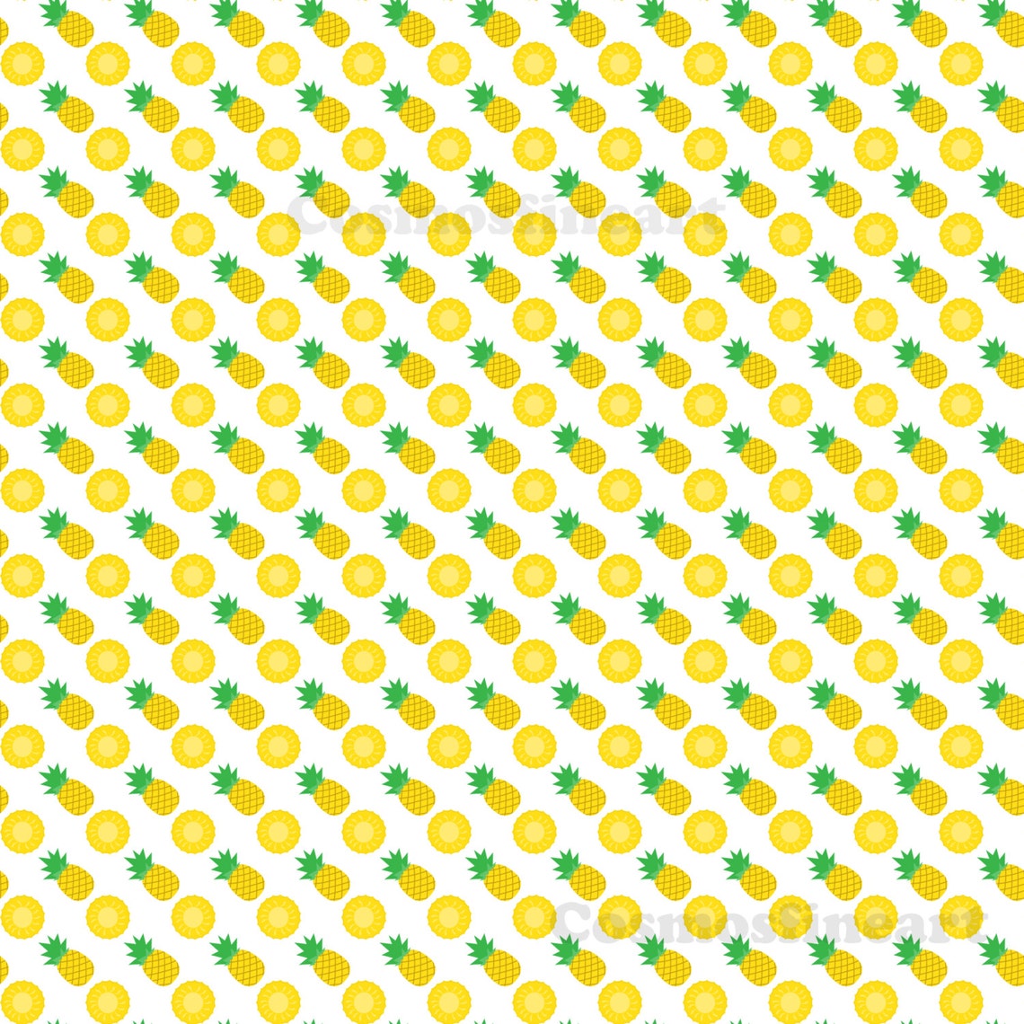 Pineapple Digital Paper Pineapple Clipart Fruits Tropical - Etsy