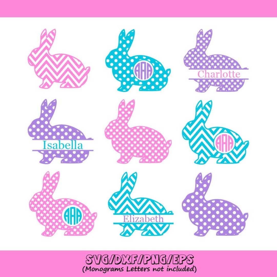 Easter Bunny Svg, Easter Svg, Bunny Svg, Easter Basket Svg, Rabbit Svg ...