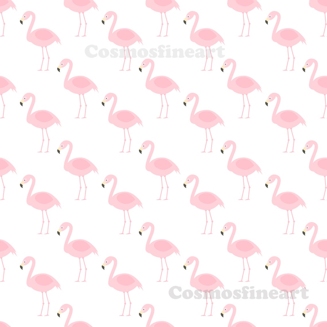 Flamingo Digital Paper Flamingo Clipart Digital - Etsy