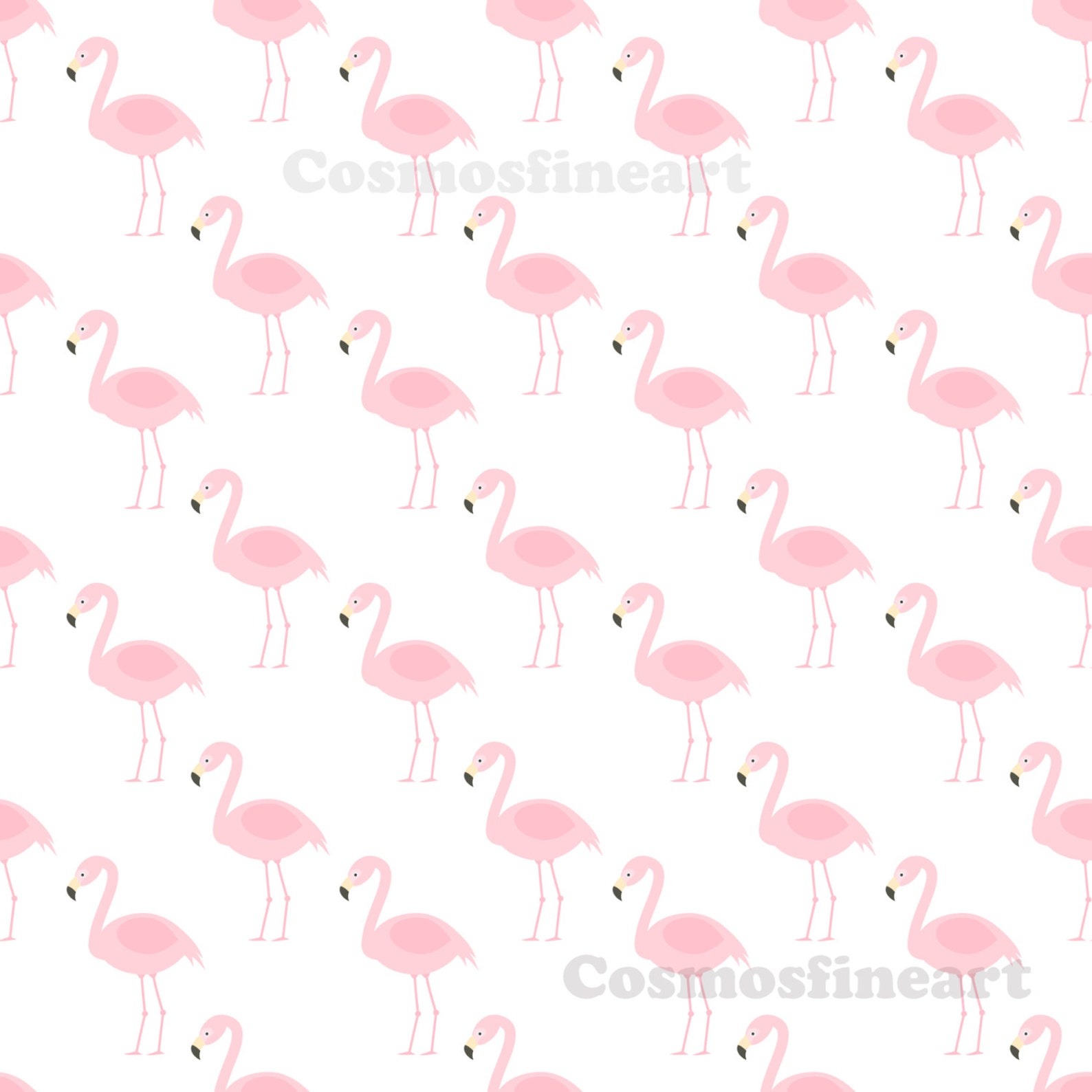 Flamingo Digital Paper Flamingo Clipart Digital - Etsy