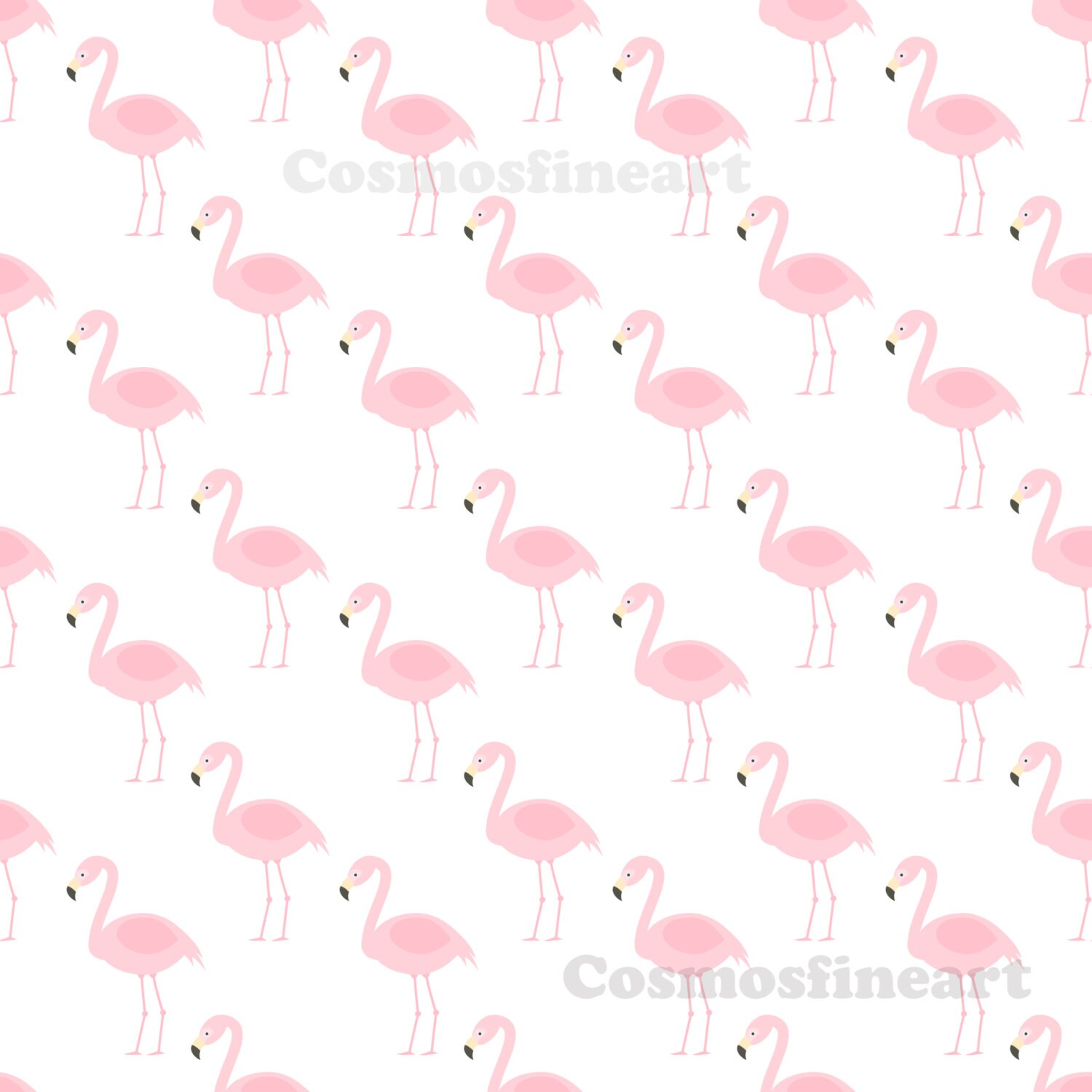 Flamingo Digital Paper Flamingo Clipart Digital - Etsy