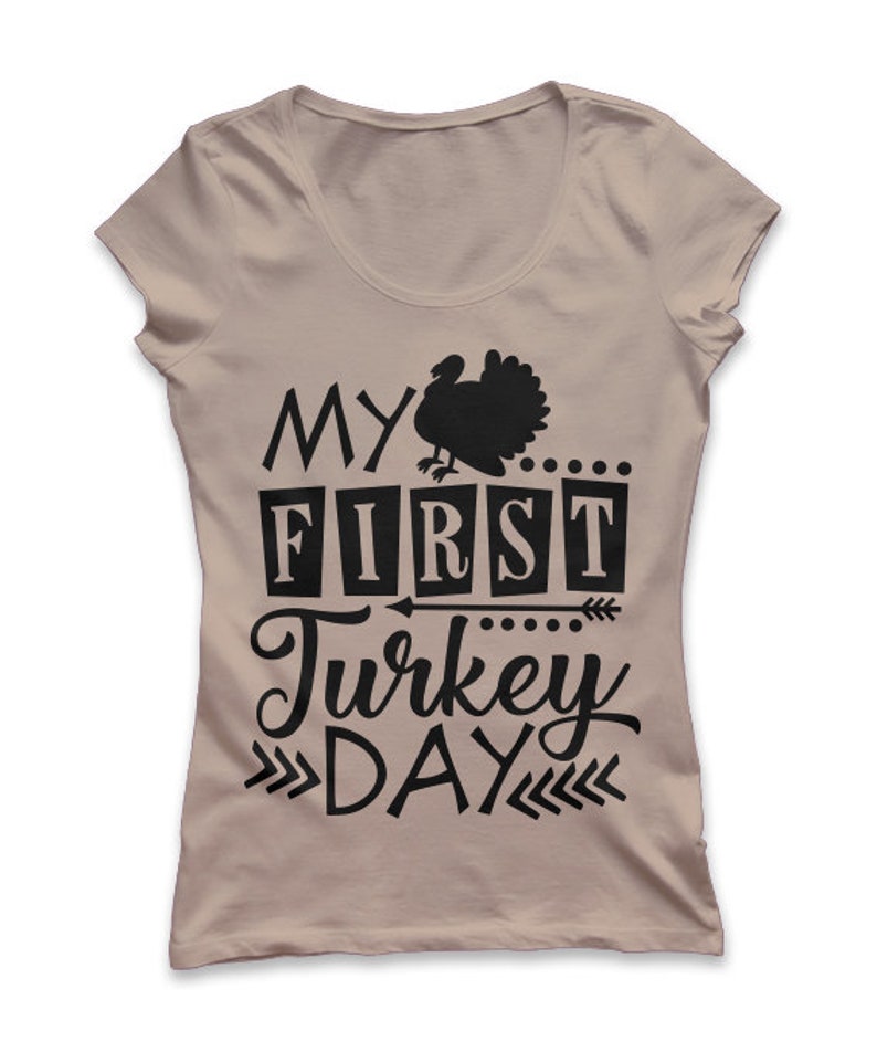 My First Turkey Day Svg Thanksgiving Svg Thanksgiving Turkey | Etsy