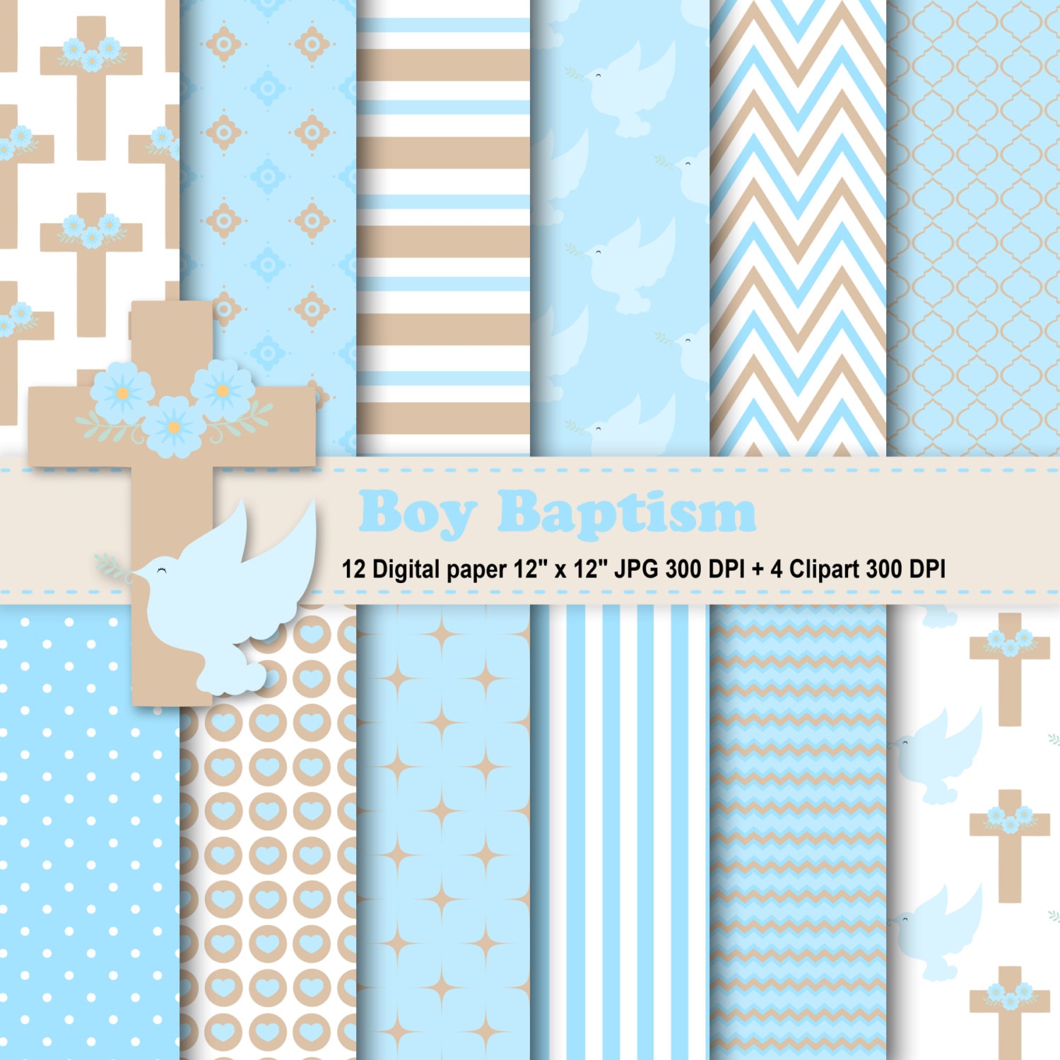 Baptismal Background Design