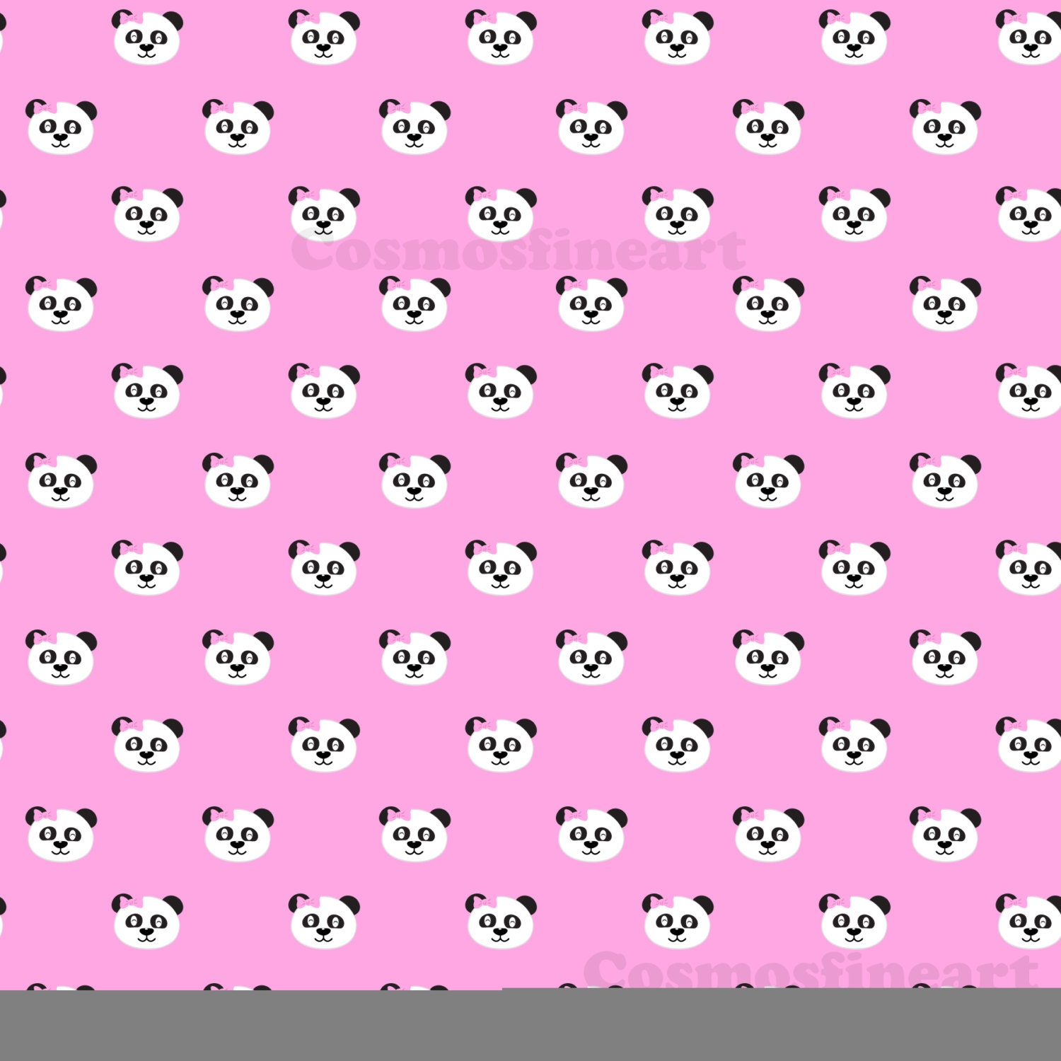 Panda Digital Paper Panda Clipart Chevron Polka Dot | Etsy