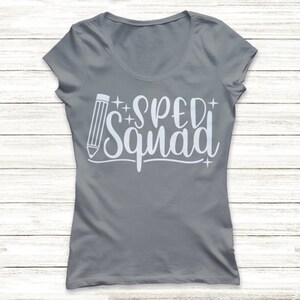 SPED Squad Svg, Special Education Svg, Back to School Svg, Sped Teacher ...