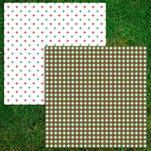 Santa Digital Paper Santa Clipart Christmas Digital Paper - Etsy