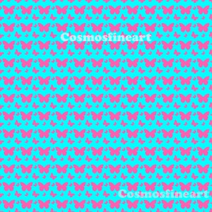 Butterfly Digital Paper, Butterfly Clipart, Flowers, Polka Dots ...