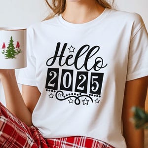 Hello 2025 Svg, New Years Svg, New Years Eve Svg, 2025 Svg, New Years ...