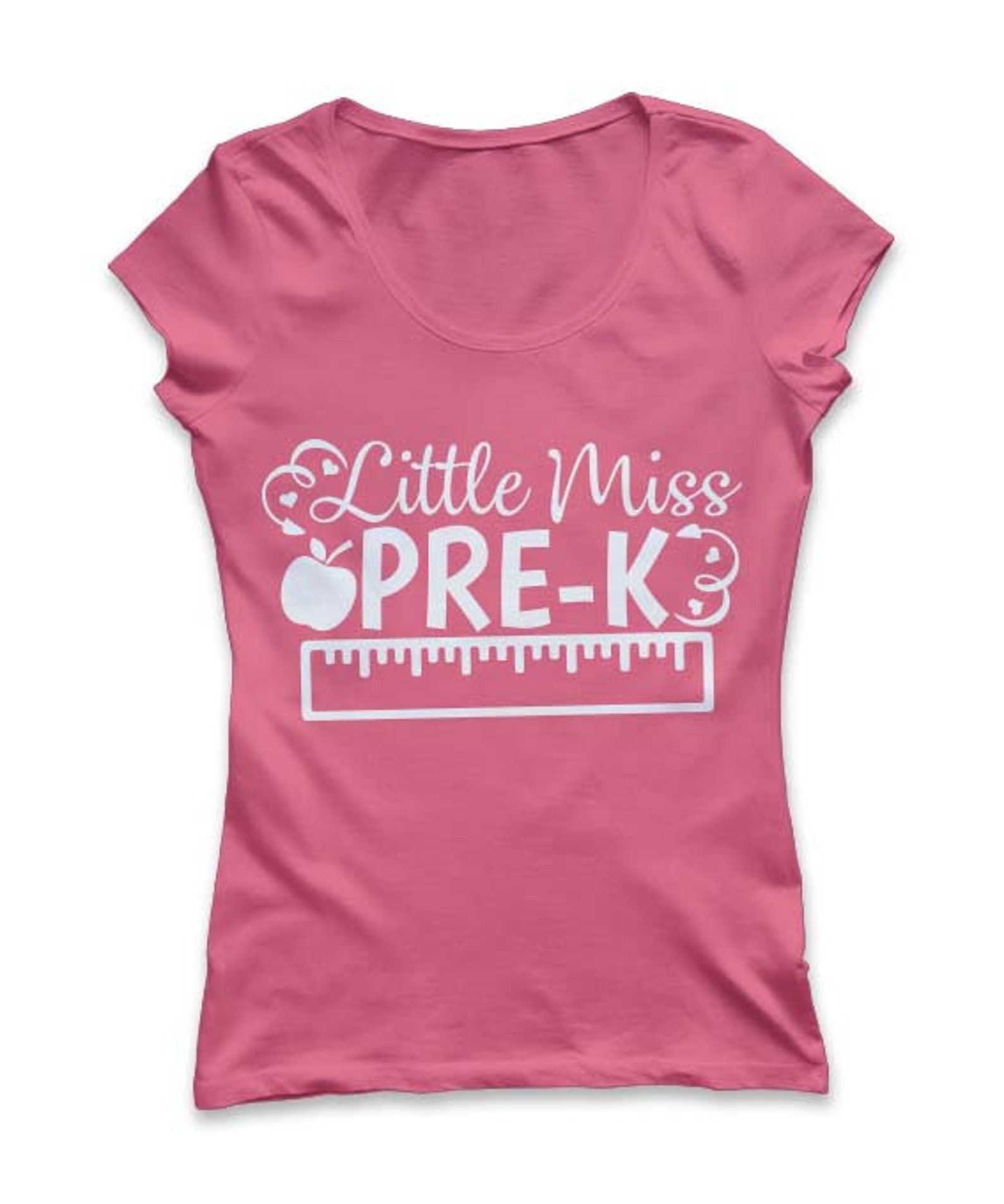 Little Miss Pre-k Svg Back to School Svg School Svg Pre-k | Etsy