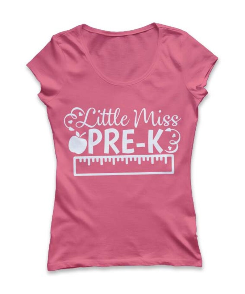 Little Miss Pre-k Svg, Back to School Svg, School Svg, Pre-k Svg, Miss ...