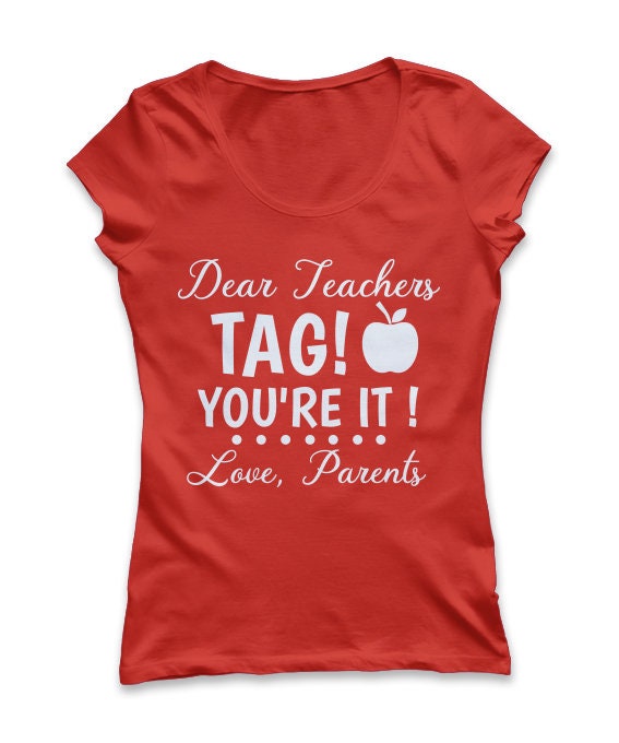 Dear Teachers Tag You're it svg Teacher svg Teacher | Etsy