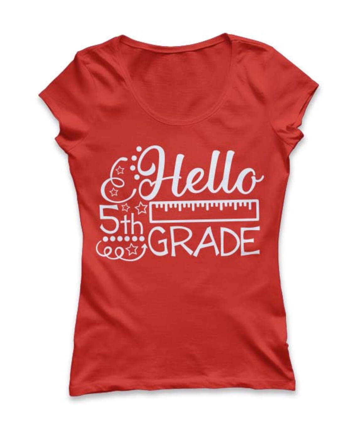 Hello Fifth Grade svg Back to school svg School svg First | Etsy